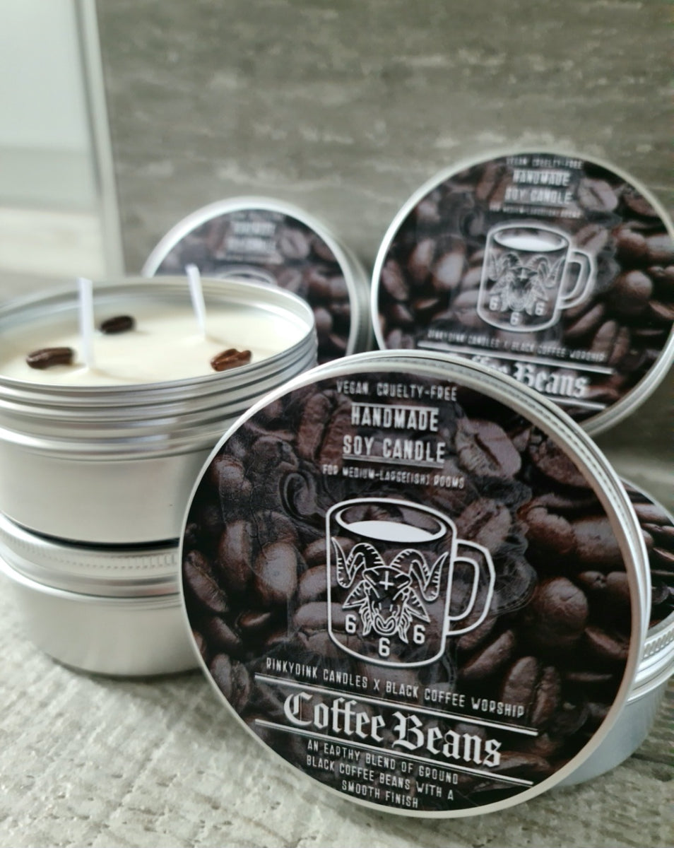 the bcw black coffee beans handmade soy coffee candle – Black Coffee ...