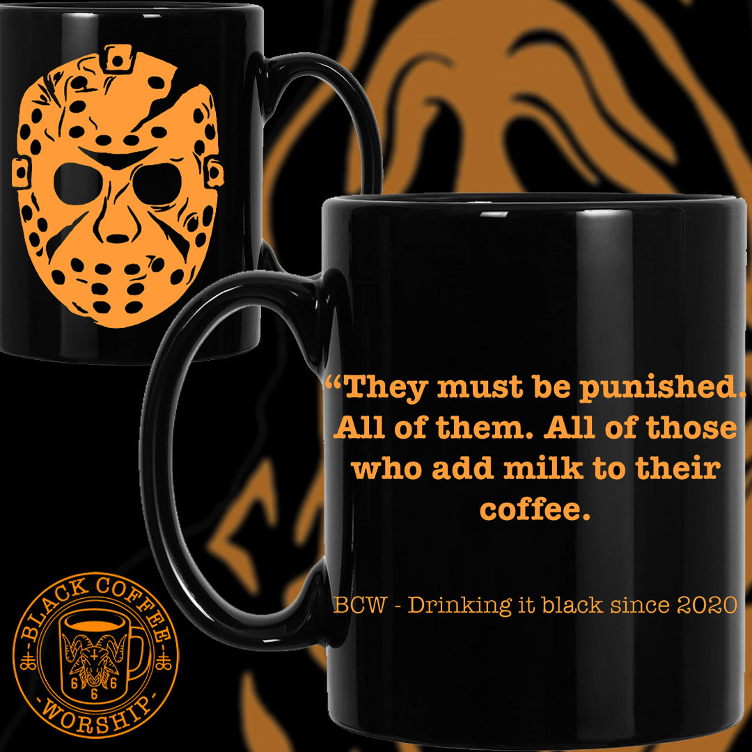 Jason V black coffee mug – Black Coffee Worship